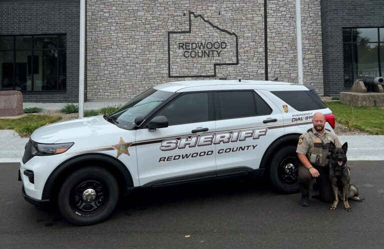 Welcome K9 Echo to the Sheriff's Office - Redwood County, MN